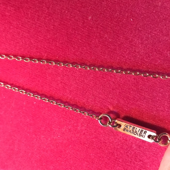 Atelier Swarovski | Jewelry | Atelier Swarovski Tigris Gold Necklace ...